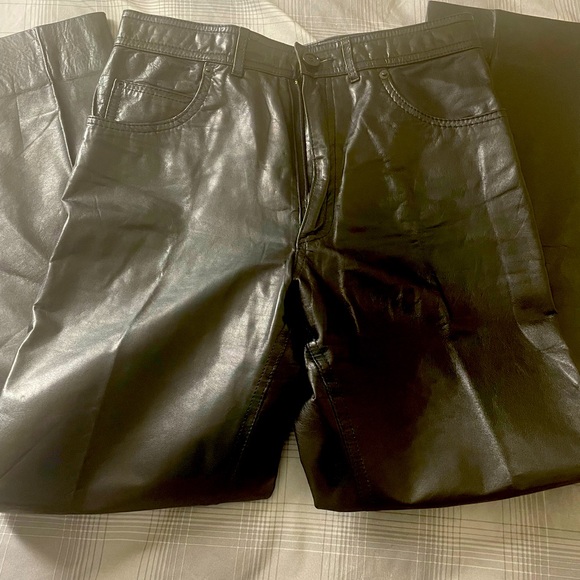 Phillippe Monet | Pants | Phillippe Monet Mens Leather Pants Excellent ...